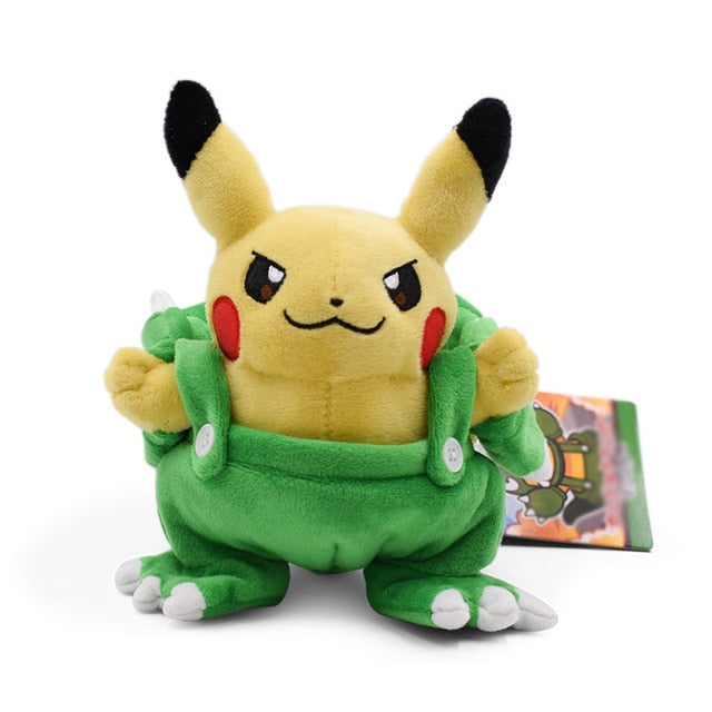 Cute Pokemon Pikachu Cosplay Suit Plush Stuffed Doll - MsHormony Cute Pokemon Pikachu Cosplay Suit Plush Stuffed Doll - MsHormony